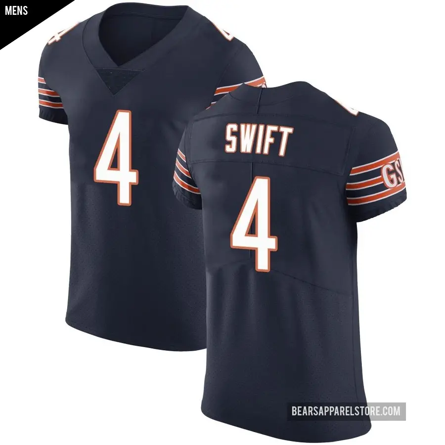 D'Andre Swift Jersey, Legend, Game, Limited, Elite Jerseys - Bears Store