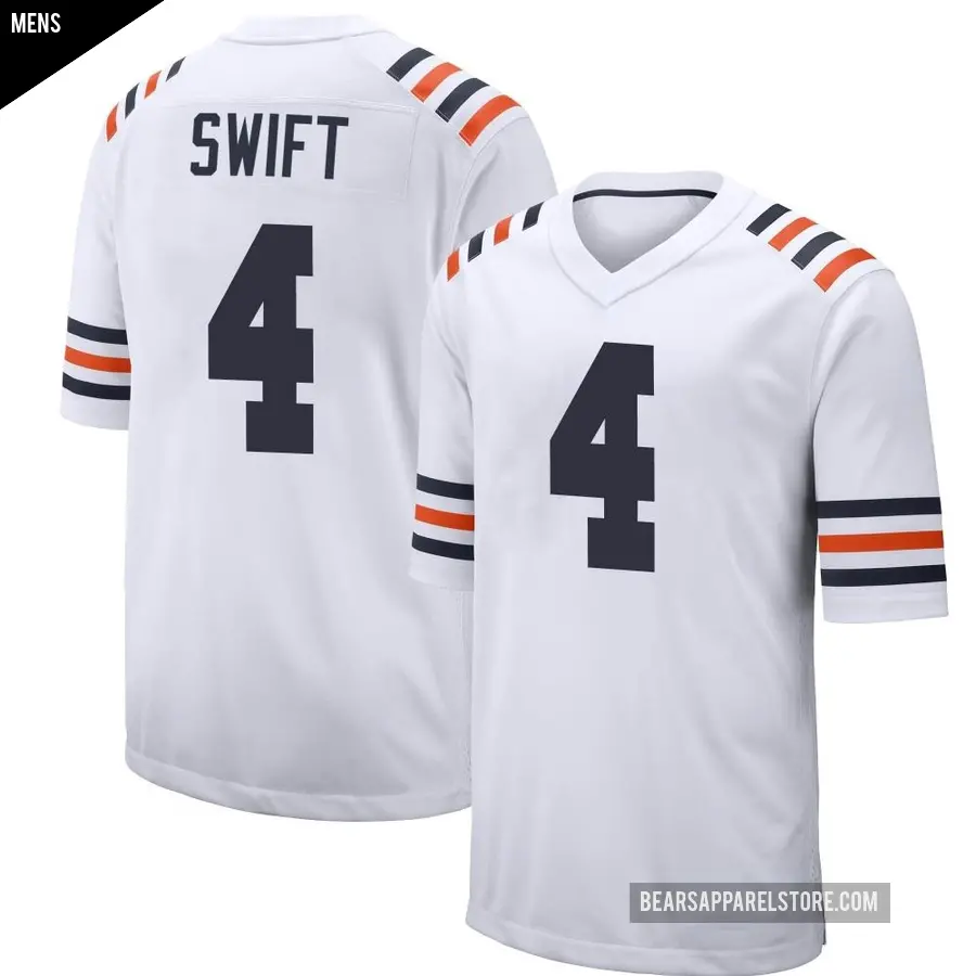 D'Andre Swift Jersey, Legend, Game, Limited, Elite Jerseys - Bears Store