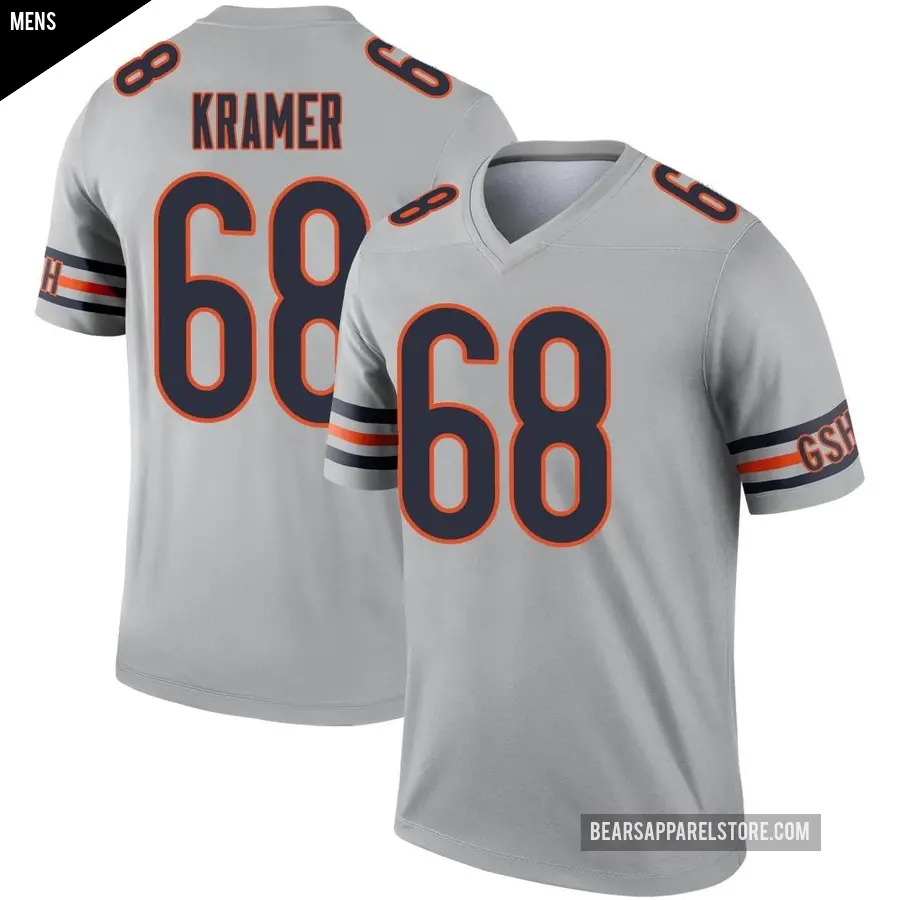 Doug Kramer Jr. Jersey, Legend, Game, Limited, Elite Jerseys - Bears Store