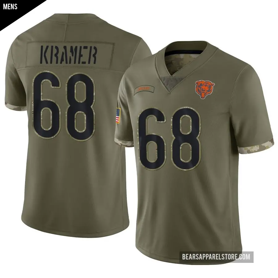 Doug Kramer Jr. Jersey, Legend, Game, Limited, Elite Jerseys - Bears Store