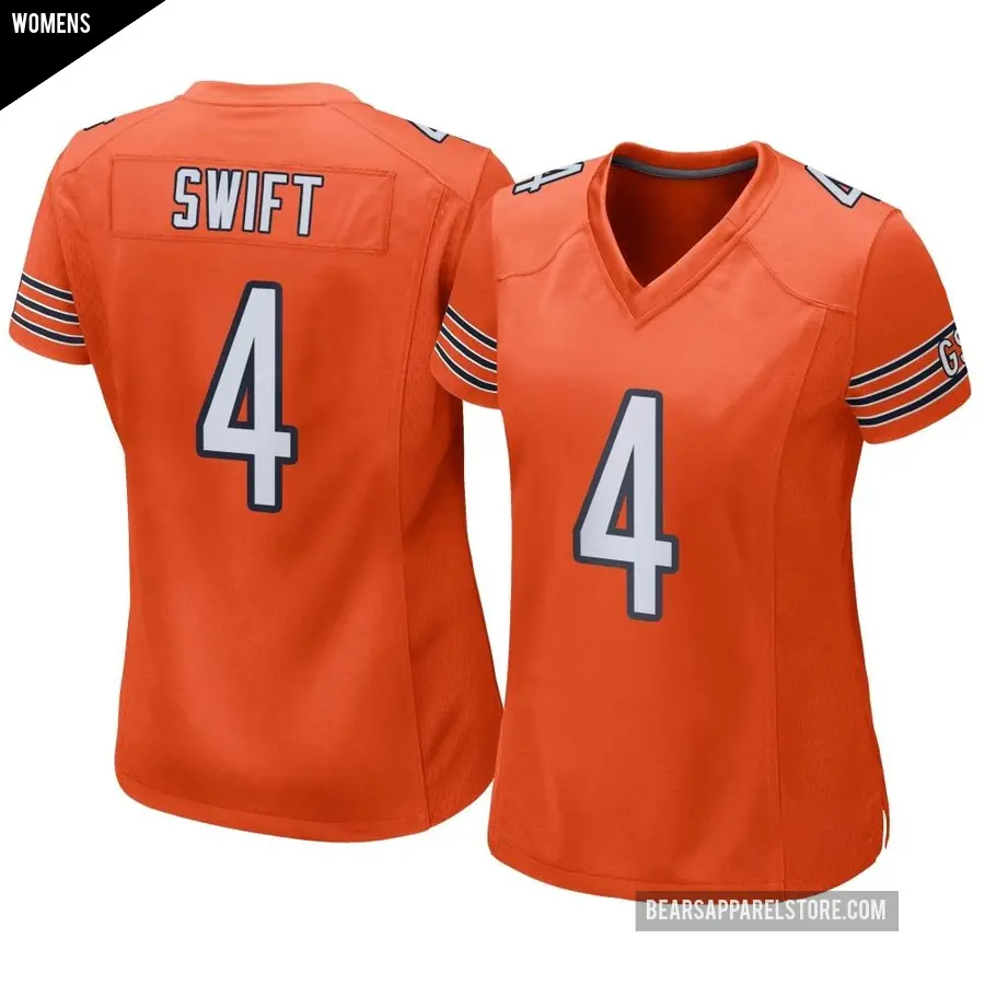 D'Andre Swift Jersey, Legend, Game, Limited, Elite Jerseys - Bears Store