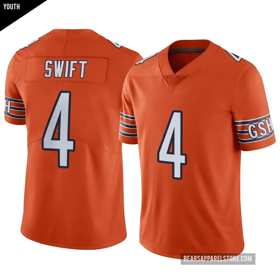 D'Andre Swift Jersey, Legend, Game, Limited, Elite Jerseys - Bears Store